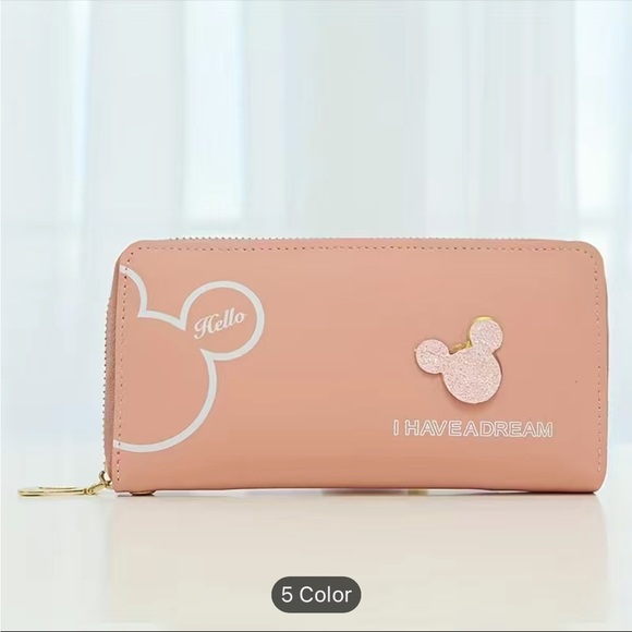 Bags | Pink Minnie Mouse Wallet | Poshmark